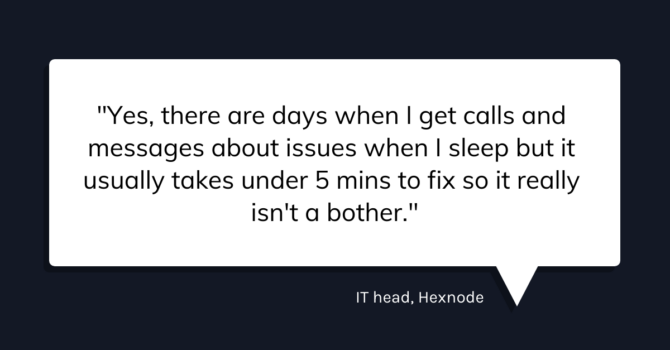 How Hexnode uses Hexnode to manage Hexnode - Hexnode Blogs