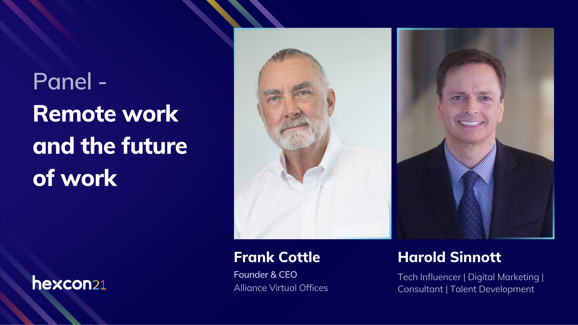 Panel - Remote work and the future of work - Hexcon21