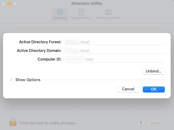 How to bind macOS devices to Active Directory - Hexnode Help Center