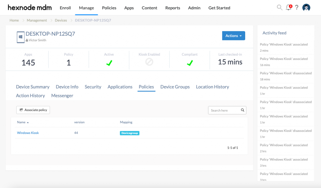 How to exit kiosk mode on Windows devices? - Hexnode Help Center