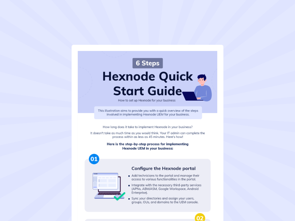 Hexnode Quick Start Guide: How to set up Hexnode for your business