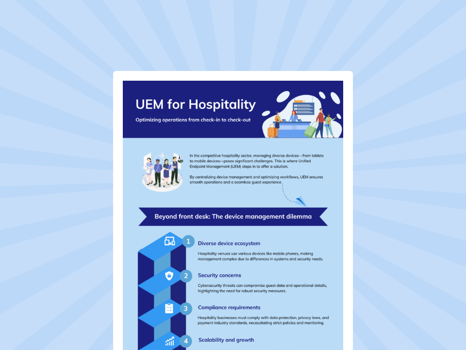 UEM for Hospitality