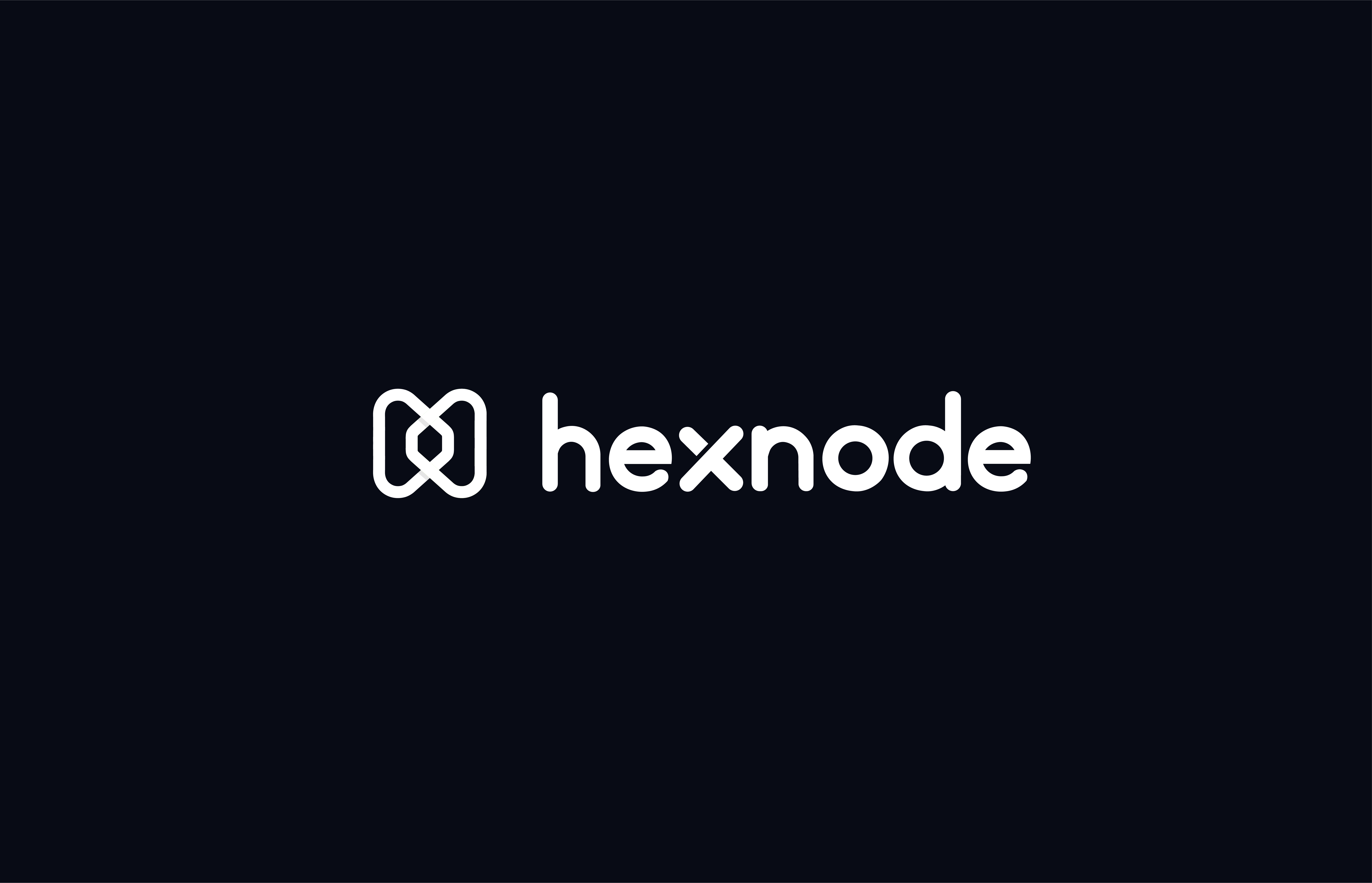 Hexnode Logo with Black Background